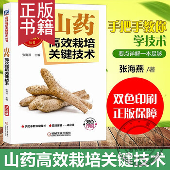 山药高效栽培关键技术 山药栽培种植技术大全书籍 铁棍山药种植技术 山药间套作栽培技术 病虫害及其防治