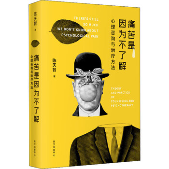 痛苦是因为不了解 心理咨询与治疗方法 图书