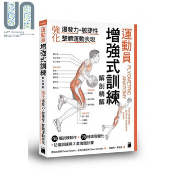 运动员增强式训练解剖精解 港台原版 Derek Hansen 旗标出版 运动 体能训练