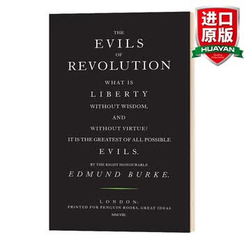 英文原版 革命的恶性 The Evils of Revolution 埃德蒙伯克Edmund Burke