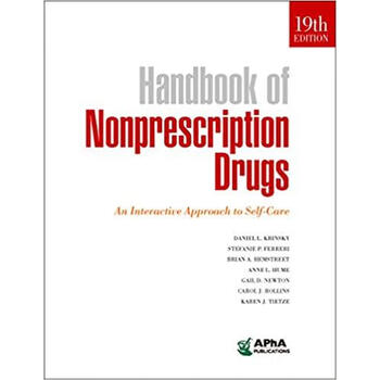 Handbook of Nonprescription Drugs: An Interactiv