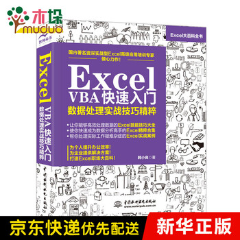 Excel VBA 快速入门——数据处理实战技巧精粹