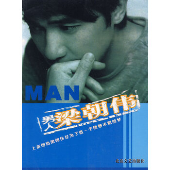 人梁朝伟 叶涛 北岳文艺出版社【正版图书】