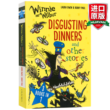 英文原版 女巫温妮和威尔伯 Winnie and Wilbur 恶心的晚餐和其他故事 预售
