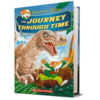 学乐 老鼠记者特别版：时光之旅 英文原版进口 儿童漫画桥梁书 Geronimo Stilton（7-12岁）