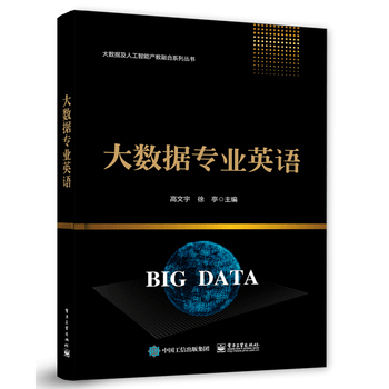大数据专业英语书籍 电子工业出版社