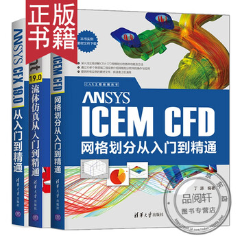 ANSYS ICEM CFD网格划分从入门到精通+Fluent 19.0流体仿真从入门到精通+CFX