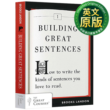 如何造句 英文原版 Building Great Sentences 英语写作学习指南指导工具书