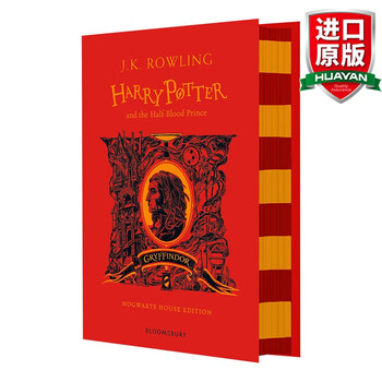 英文原版 哈利波特与混血王子 Harry Potter and the Half Blood Prince 格兰芬多学院版精装 20周年纪念版