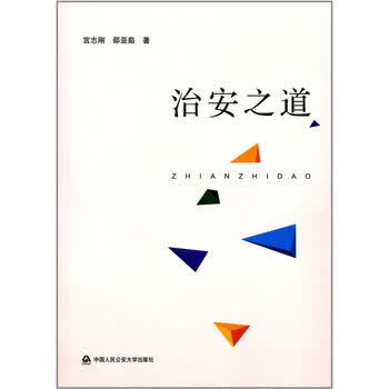 【新华图书籍 正版速发】治安之道 宫志刚,邵亚茹 著 中国人民公安大学出版社 978756532778