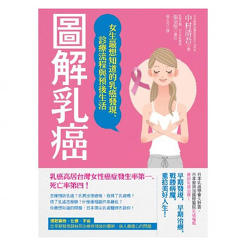 现货台版 图解乳癌 女生想知道的乳癌发现诊疗流程与预后生活知识大全医疗保健
