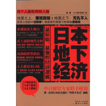 日本地下经济姚耀9787540551124 经济书籍