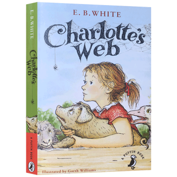 夏洛的网 E.B.White 怀特 获奖 纽伯瑞奖作品 儿童文学书籍/Charlotte's Web 进口故事书