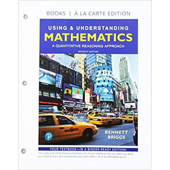 Using & Understanding Mathematics: A Quantitativ