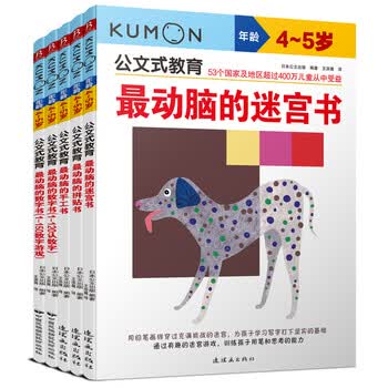 公文式教育：左右脑开发逻辑思维4-5岁（套装共5册）