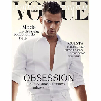 【包邮】订阅VOGUE HOMMES 法国法文原版 男性时尚杂志 年订2期