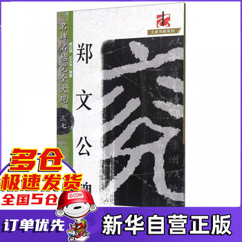 郑文公碑/名碑名帖完全大观/大家书院系列