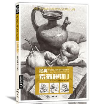 8开《经典素描静物2》组合临摹书籍美术基础技法结构绘画册写生照片高艺联考主导陈敲平门砖教程材范本正版