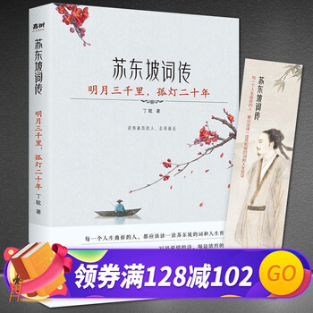 苏东坡词传 : 明月三千里，孤灯二十年