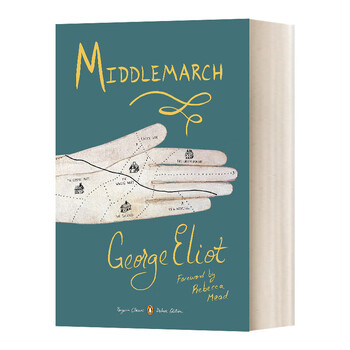 Middlemarch Classics Deluxe 英文原版 米德尔马契 刺绣封面版 乔治 爱略特 英文版 进口英语原版书籍