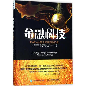 金融科技 (美)小杰伊·D.威尔逊(Jay D.Wilson) 著,王勇 等 译【正版书】