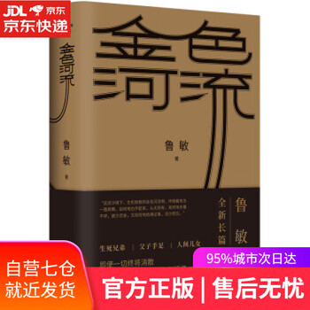 【正版图书】金色河流（鲁敏全新长篇，改革开放同代人的时代之书，随书附赠“流沙散金”沙漏图案书签） 鲁敏 译林出版