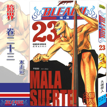  境界 死神23漫画 第23册 不走运漫画 久保带人著 日本经典动漫 漫画畅销图书籍 中少