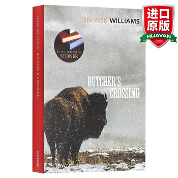 英文原版 屠夫十字镇 Butcher's Crossing 经典文学小说