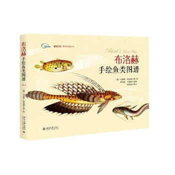 布洛赫手绘鱼类图谱 马库斯·布洛赫绘 科普读物 9787301251126