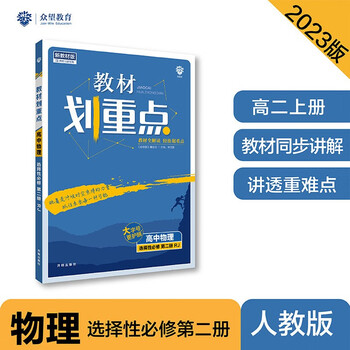 2023版教材划重点 高中物理 选择性必修 第二册 RJ人教版 理想树教材同步讲解（新教材地区）辅导资料