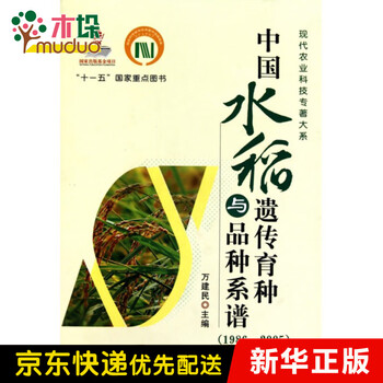 中国水稻遗传育种与品种系谱(1986-2005)(精)/
