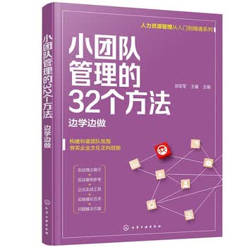 小团队管理的32个方法—边学边做（人力资源管理从入门到精通系列）