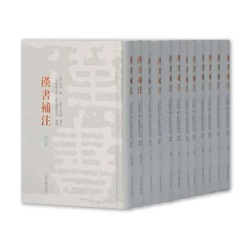【系列自选】 汉书补注(精)