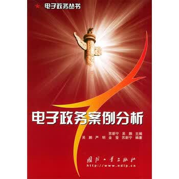 电子政务案例分析【正版图书，放心下单】