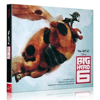 进口英文原版 The art of Big Hero 6 超能陆战队