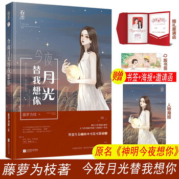 正版 今夜月光替我想你 原名 神明今夜想你 继系列作品《黎明前他会归来》《偏偏宠爱》后又一力作