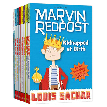 麻烦精马文8册套装Marvin Redpost英文原版初级章节书