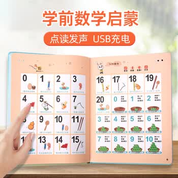 学前拼音拼读训练一年级学声母韵母汉语字母幼儿3-6-7岁启蒙 数感启蒙点读有声书