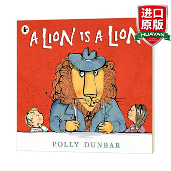 英文原版 狮子就是狮子 A Lion Is a Lion 英文版儿童英语启蒙绘本 亲子共读认知早教书