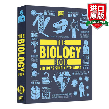 The Biology Book DK 英文原版 生物百科 青少年课外英语阅读 英文版 进口英语原版书籍
