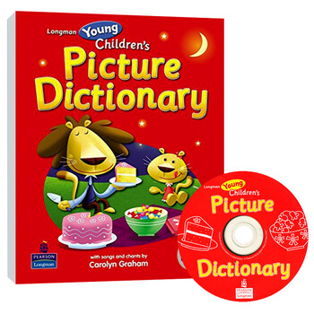 朗文幼儿英语彩图词典 英文原版字典 Longman Young Children's Picture Dictionary 270多个重点词句 幼儿场景英语 英英插图词典