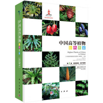 中国高等植物彩色图鉴  第二卷  蕨类植物—裸子植物 张宪春,成晓 科学出版社 978703