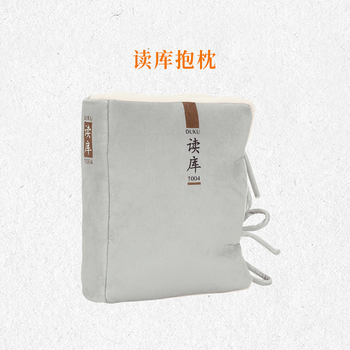 读库书型抱枕