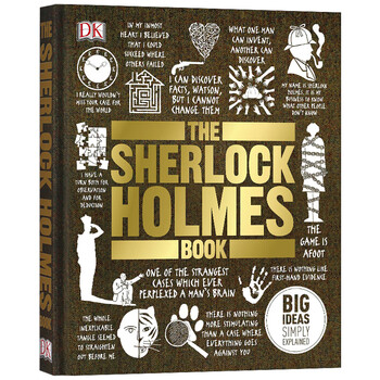 DK福尔摩斯百科全书 英文原版推理书 夏洛克 The Sherlock Holmes Book 英文版原版书籍 精装进口英语书