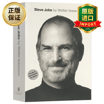 Steve Jobs 史蒂夫乔布斯传 英文原版 英文版人物传记 沃尔特艾萨克森著 Walter Isaacson 英文版进口英语书籍