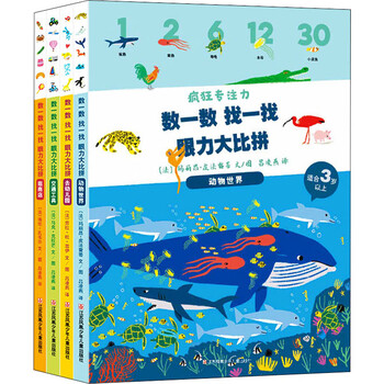 疯狂专注力(全4册) 闫飞 编 书籍