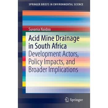 Acid Mine Drainage in South Africa: Development