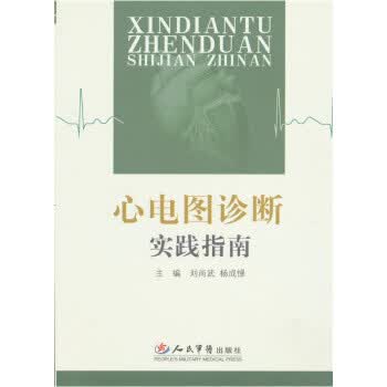 心电图诊断实践指南 刘尚武,杨成梯 编【正版书】