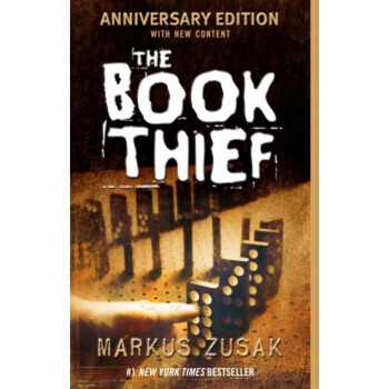 the book thief 偷书贼 英文原版 电影原著小说 Markus Zusak 马库斯