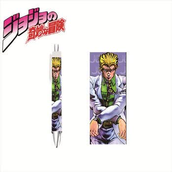 姒桀JOJO的奇妙冒险 圆珠笔 自动 笔 漫画周边 动漫周边 JOJO石之海 吉良吉影圆珠笔